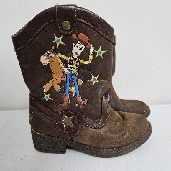 Disney | Shoes | Disney Toy Story 4 Toddler Cowboy Western Boots Size 7 ...